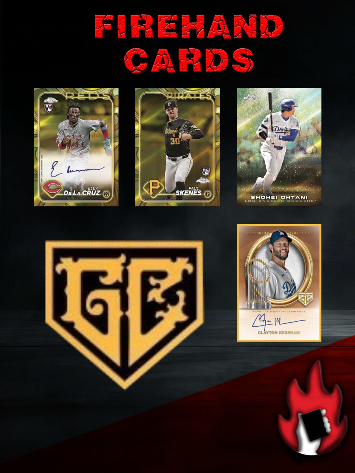 Firehandcards | 2024 Topps Gilded Collection Baseball 6 Box Case Break ...