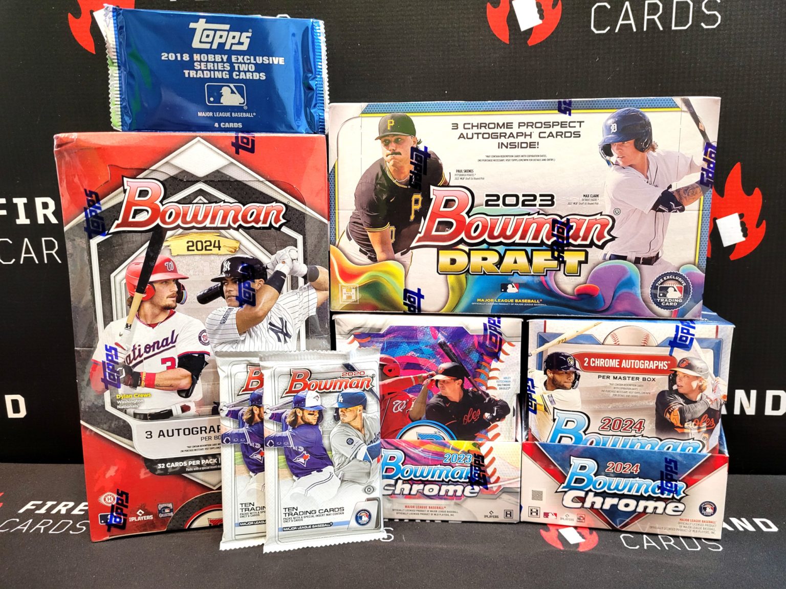 Firehandcards | Thursday Bowman Variety Baseball Mixer Break #16