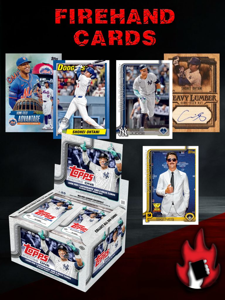 Firehandcards | 2025 Topps Series 1 Baseball Jumbo 6 Box Case Break PYT #15
