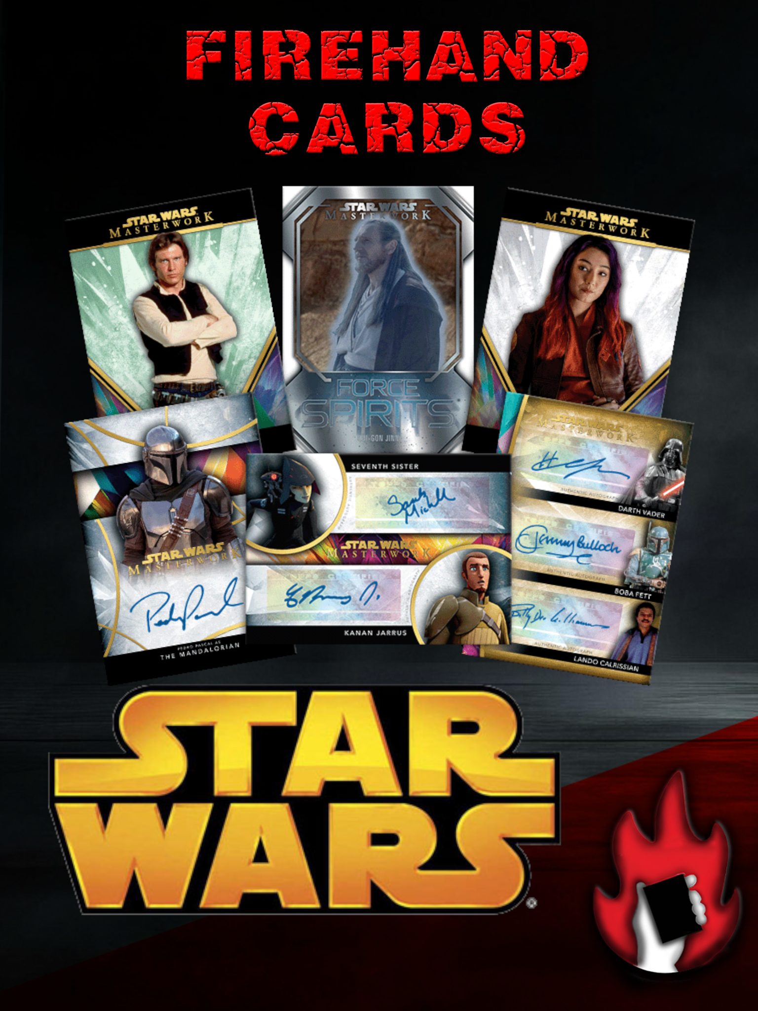 Firehandcards | 2024 Topps Star Wars Masterwork Hobby Single Box Random ...