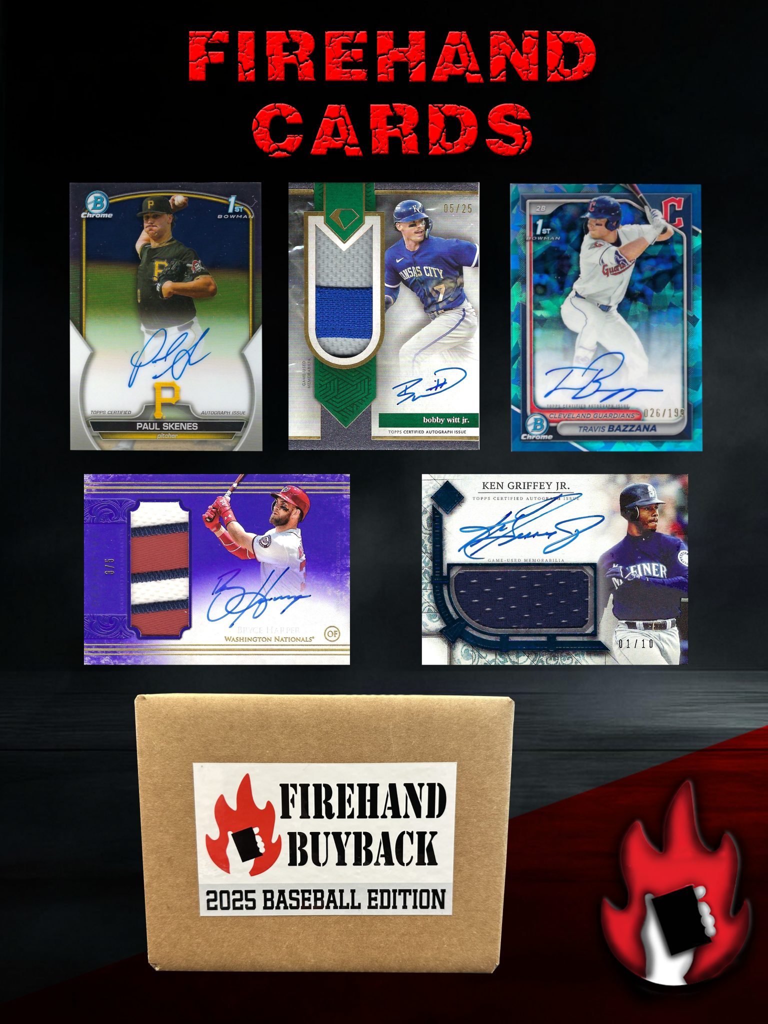 Firehandcards | Firehand Buyback 2025 Baseball Edition (Series 5) 5 Box ...