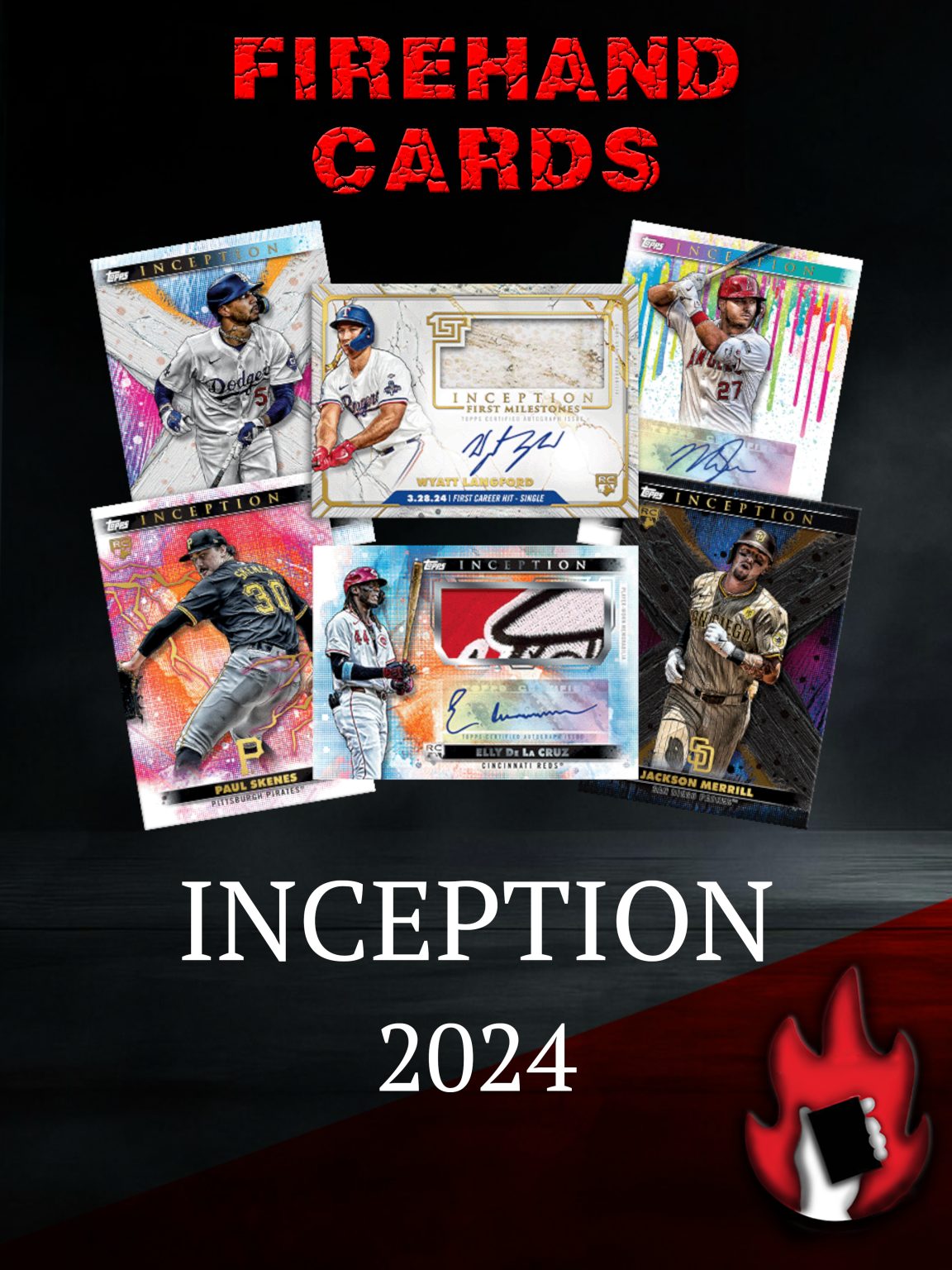 Firehandcards | 2024 Topps Inception Baseball 8 Box Case Break PYT #6