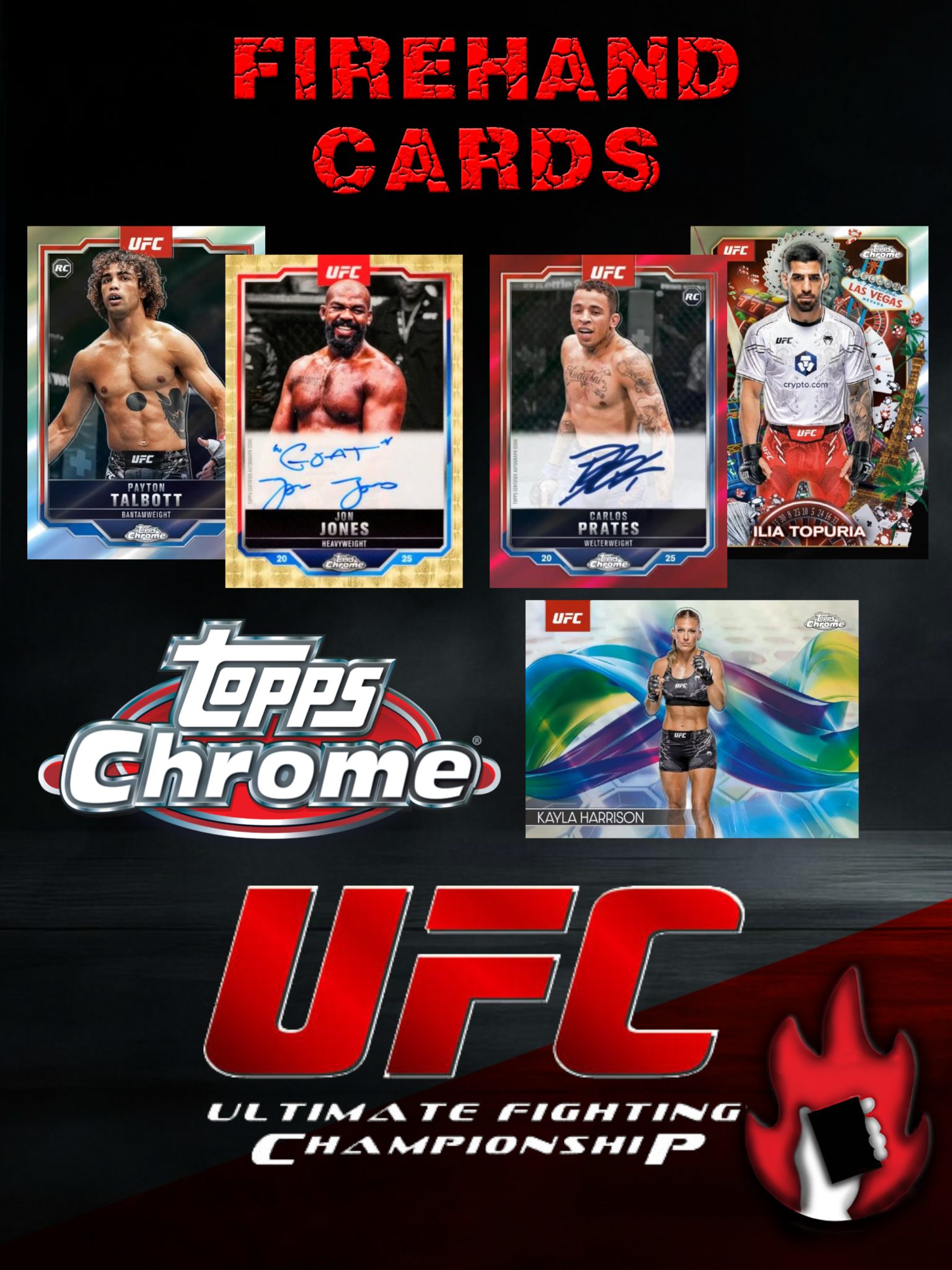Firehandcards | 2025 Topps Chrome UFC Breaker’s Delight 2 Box Random ...