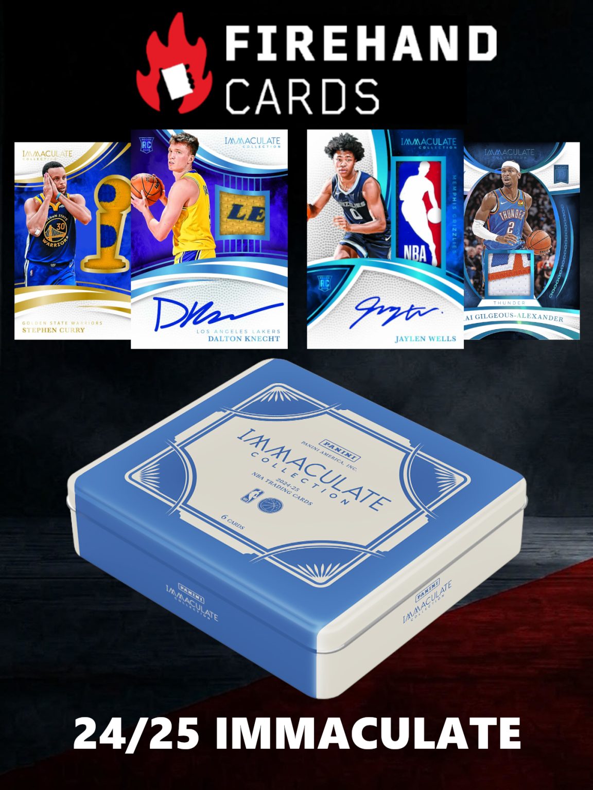 Firehandcards | 24/25 Immaculate Basketball Single Box Random Teams ...